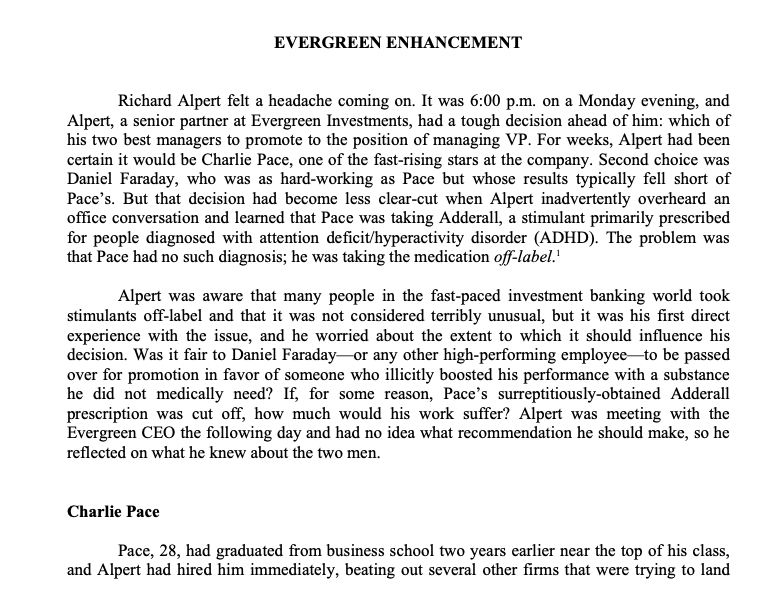 Richard Alpert felt a headache coming on. It was 6:00 | Chegg.com