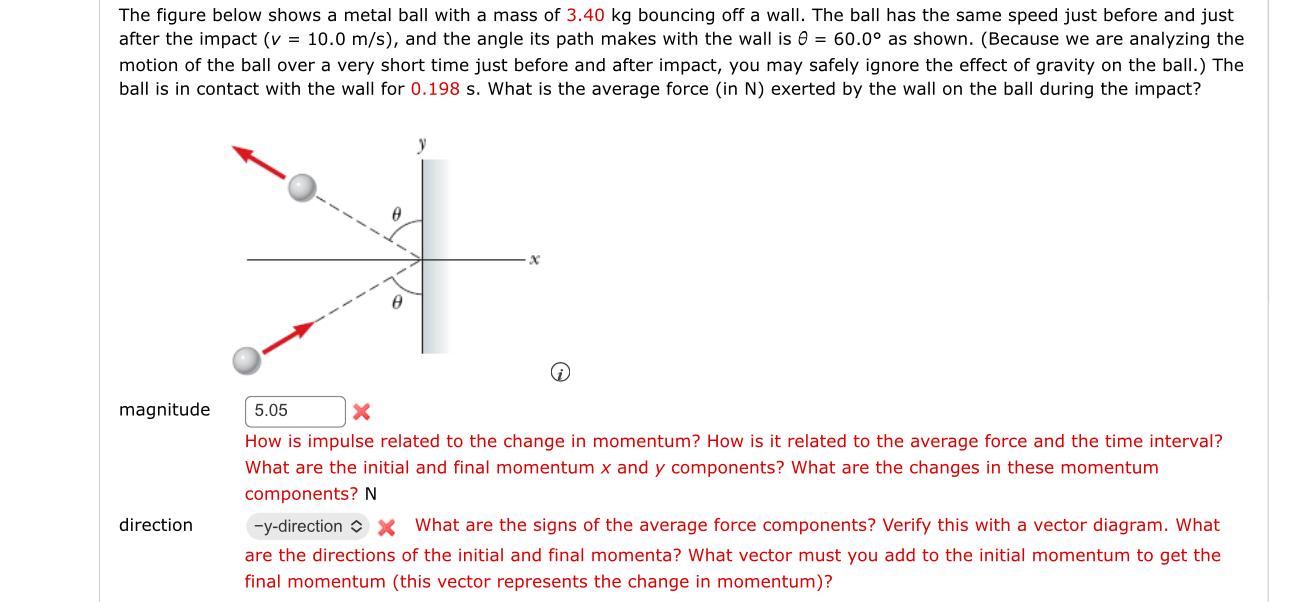 Solved The figure below shows a metal ball with a mass of | Chegg.com