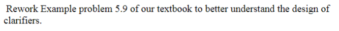 Solved Rework Example problem 5.9 of our textbook to better | Chegg.com