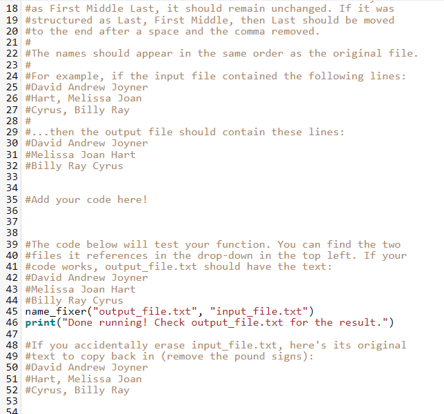 Solved Please complete it in Python! | Chegg.com