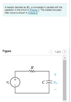 Solved A resistor denoted as R. is connected in parallel | Chegg.com