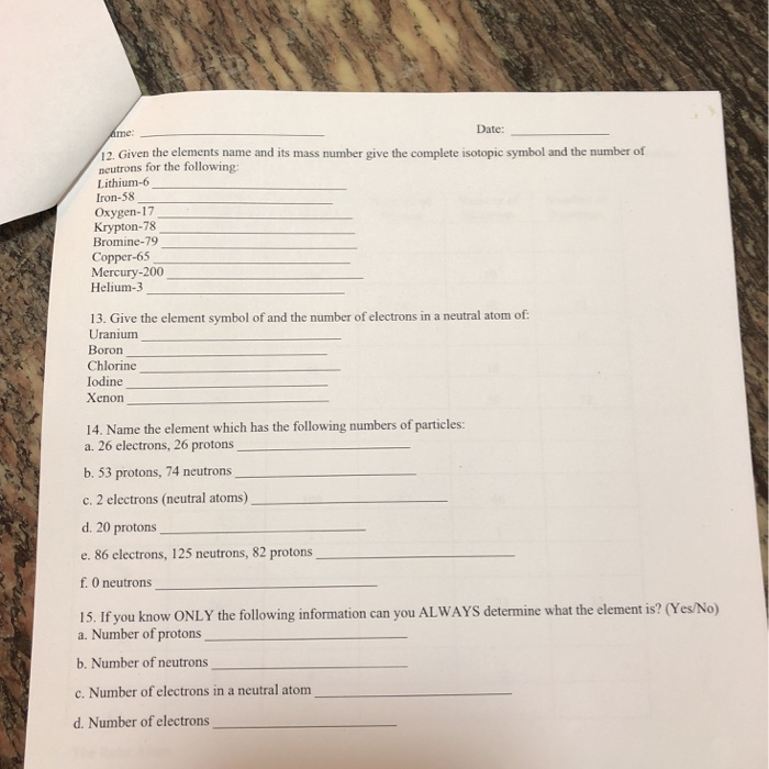 Electrons 125 Neutrons 82 Protons