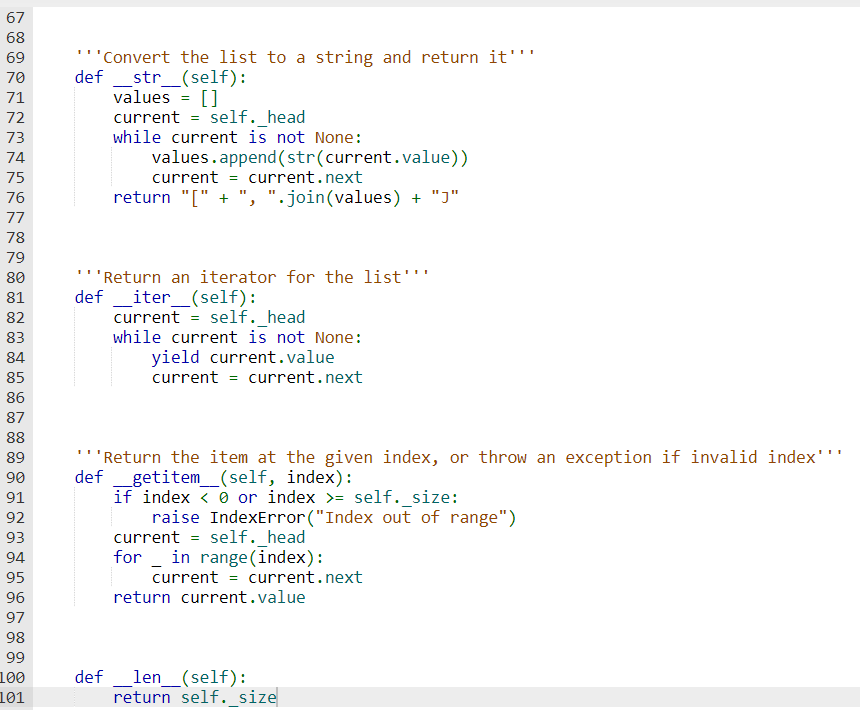 Solved 4.28 Project 4: Linked ListsProject 4: A List | Chegg.com