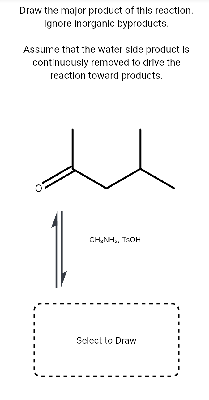 Solved Draw the major product of this reaction. Ignore | Chegg.com