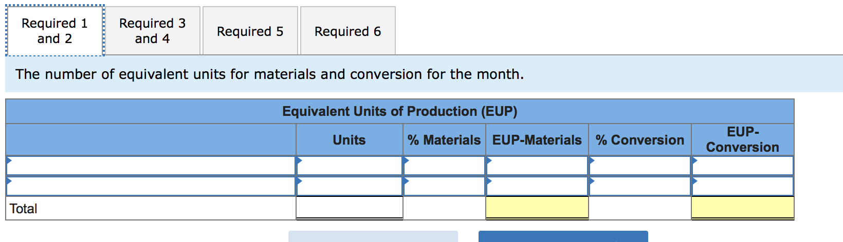 Solved Hi-Test Company uses the weighted-average method of | Chegg.com