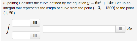 ( 3 points) Consider the curve defined by the | Chegg.com