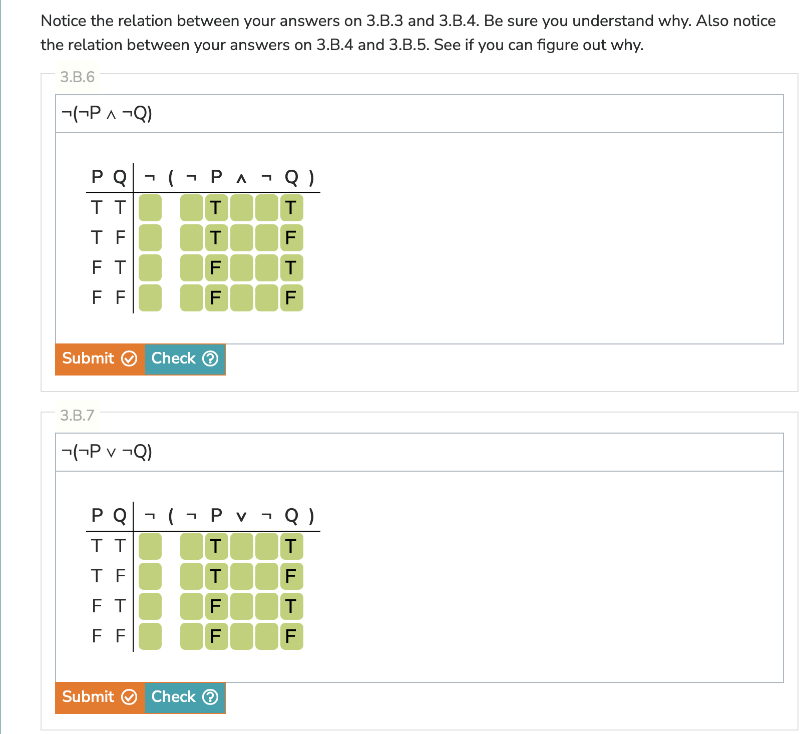 Solved Notice the relation between your answers on 3.B.3 and | Chegg.com