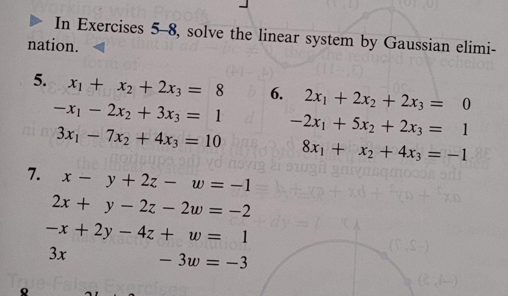 Solved In Exercises 3-4, suppose that the augmented matrix | Chegg.com