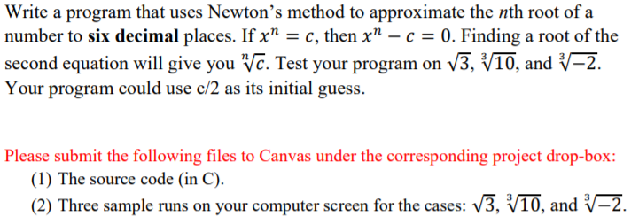 Solved In class, we have studied the bisection method for | Chegg.com