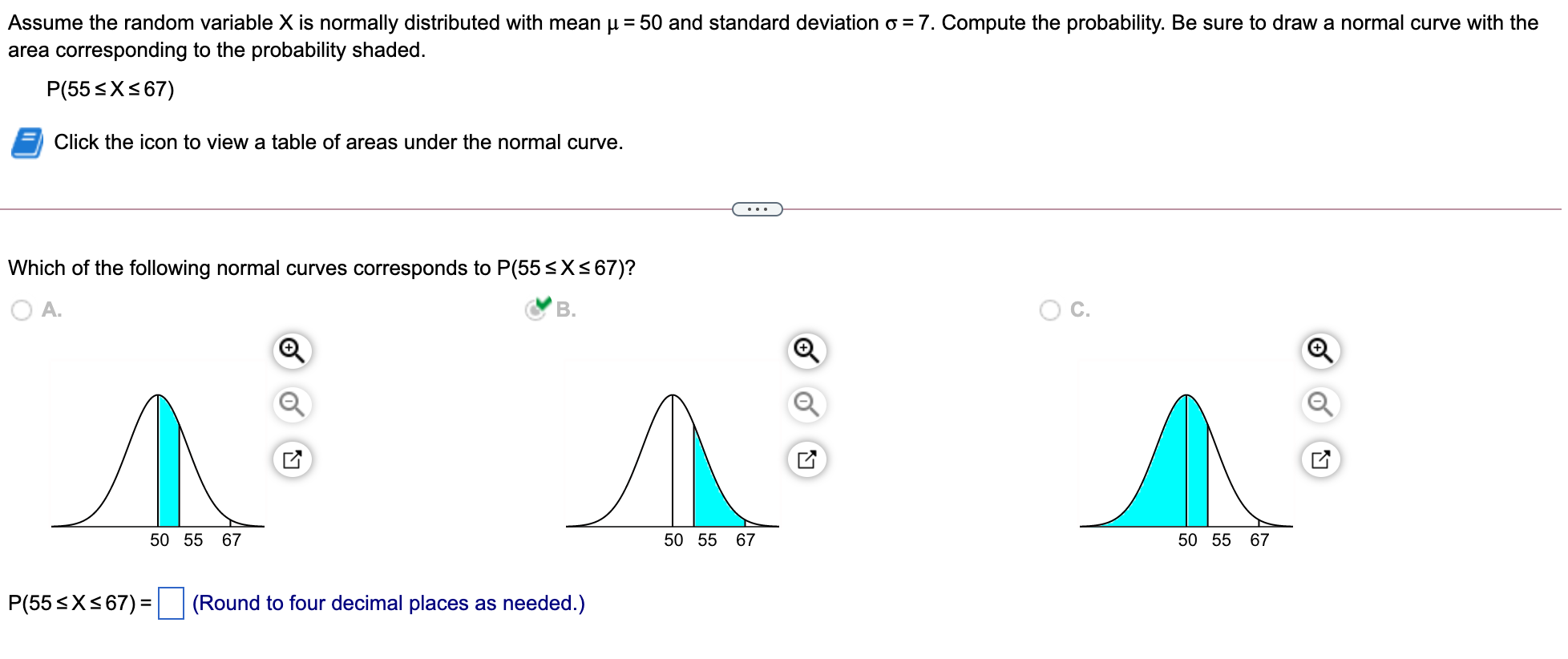 Solved Assume the random variable X is normally distributed | Chegg.com