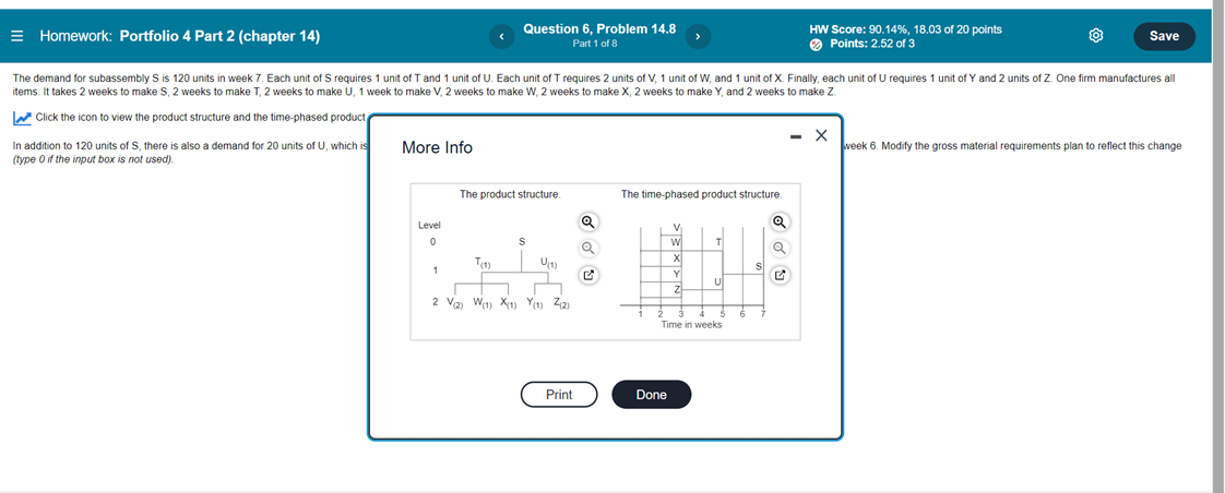 Solved Homework: Portfolio 4 Part 2 (chapter 14) Question 6, | Chegg.com