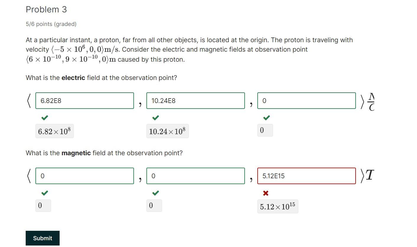 Solved At a particular instant, a proton, far from all other | Chegg.com