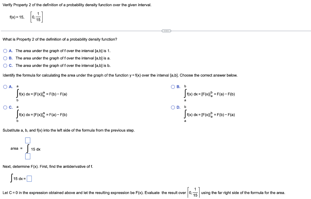 Solved Verify Property 2 of the definition of a probability | Chegg.com