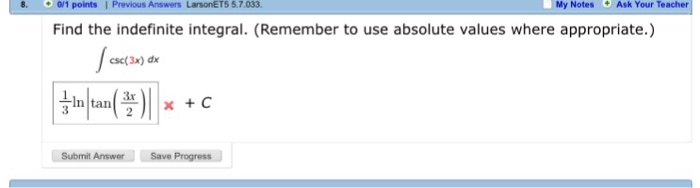 Solved Find the indefinite integral. (Remember to use | Chegg.com