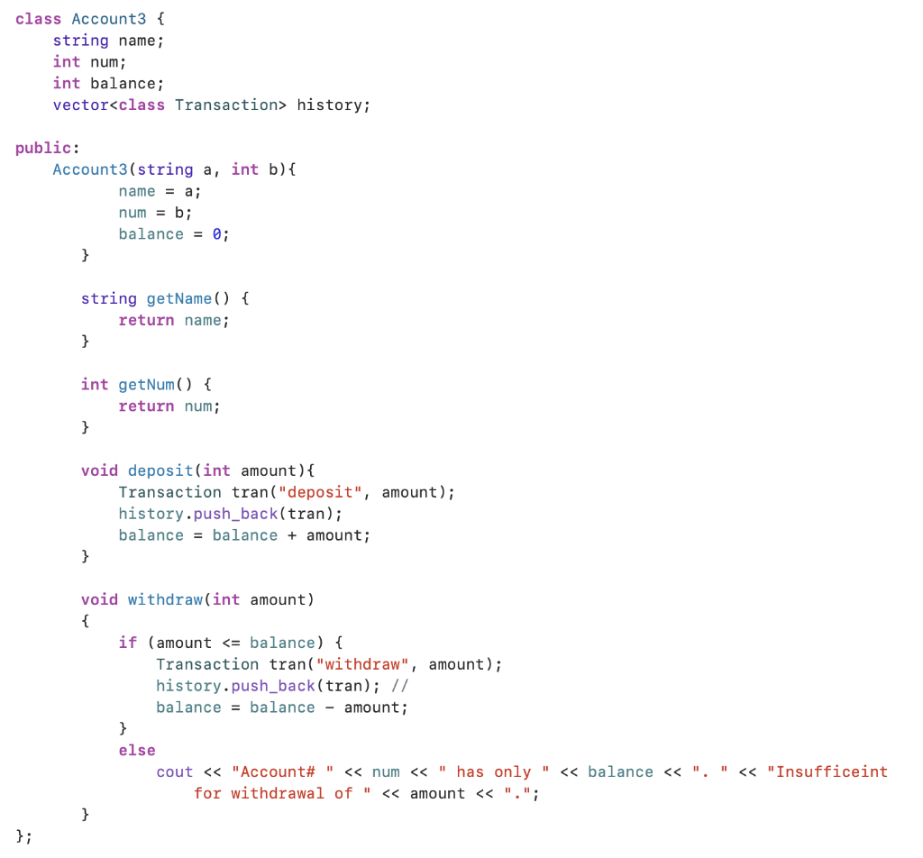 Solved This has to be done in C++ The below are the | Chegg.com
