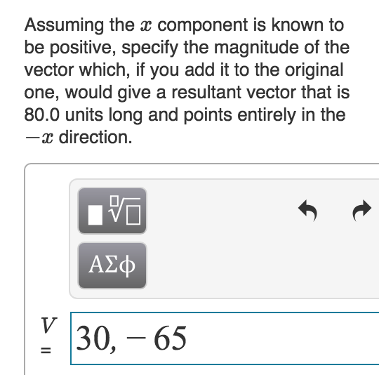 Solved Constants You are given a vector in the xy plane that | Chegg.com