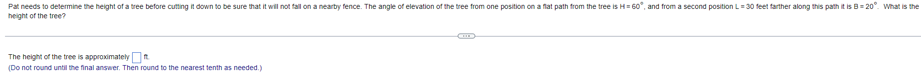 Solved Pat needs to determine the height of a tree before | Chegg.com