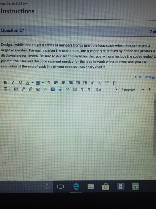 Solved resul: Instructions 4 pts Question 29 Write a single | Chegg.com