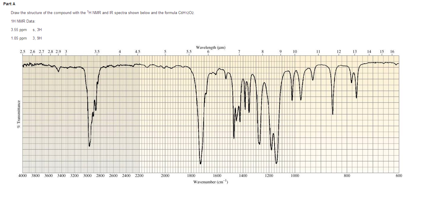 Draw The Structure Of The Compound With The 1H ... | Chegg.com
