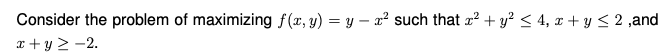 Solved Write down a Lagrangian with multiple inequality | Chegg.com