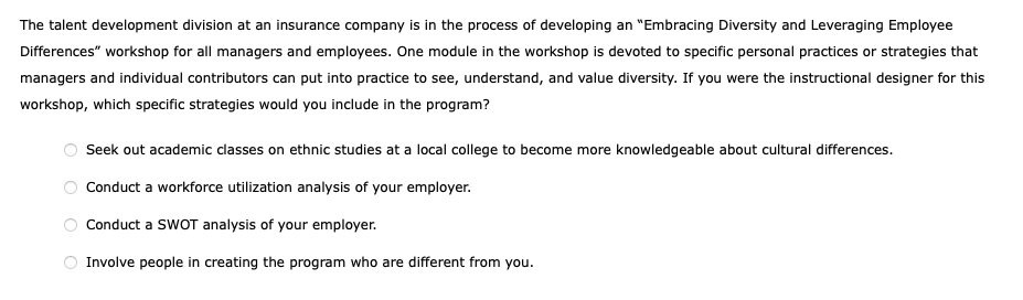 Use your knowledge of affirmative action programs to | Chegg.com