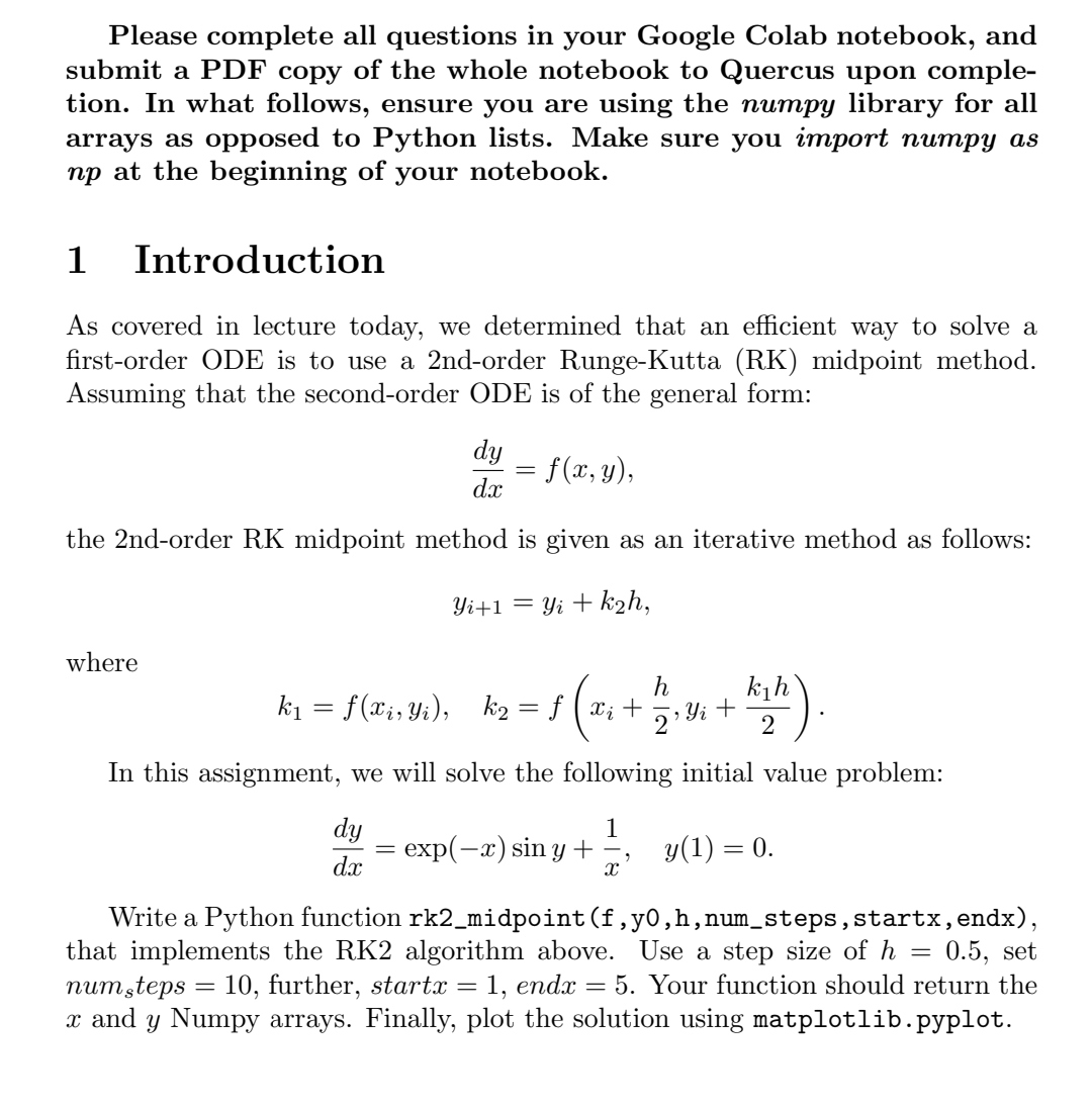 Please complete all questions in your Google Colab | Chegg.com