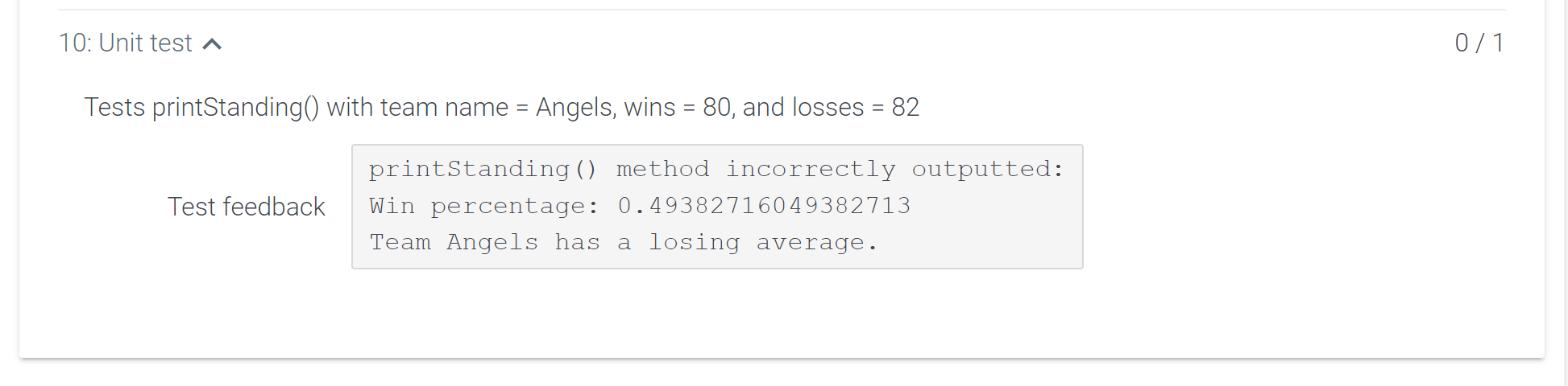 Solved 10.29 LAB: Winning team (classes) Hello I need help | Chegg.com