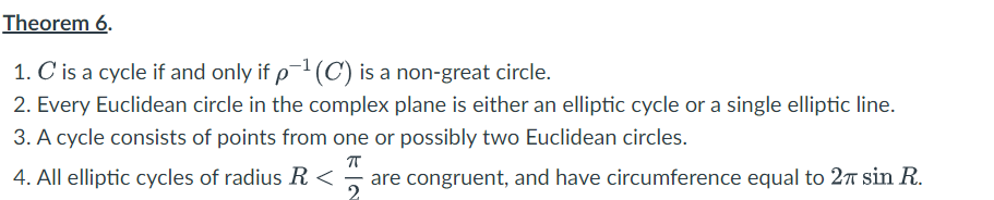 Solved Theorem 6 . 1. C is a cycle if and only if ρ−1(C) is | Chegg.com