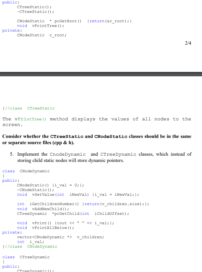Solved Homework 5 Dependences between classes and objects, | Chegg.com