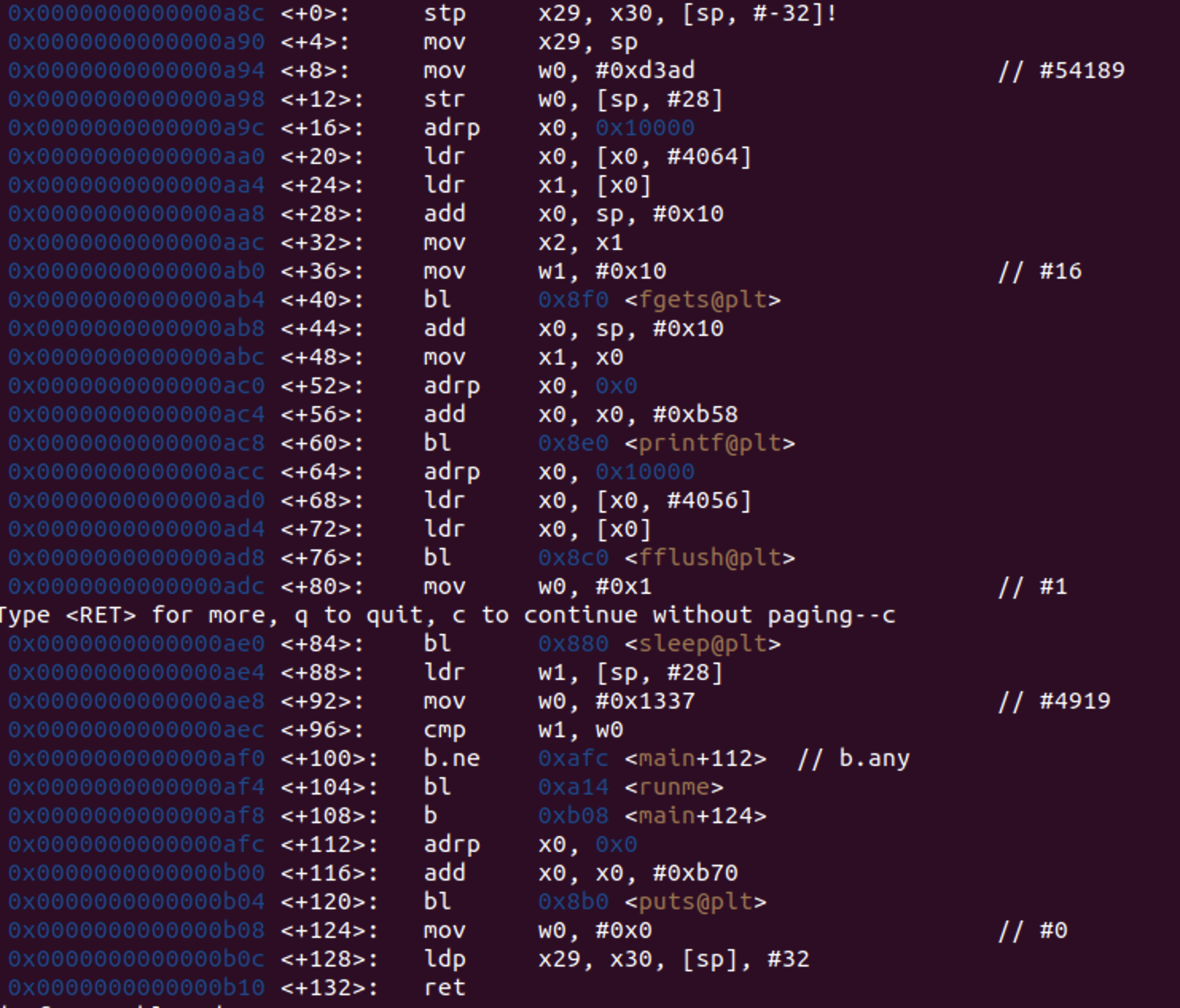 Solved Annotate the following assembly code to explain what | Chegg.com