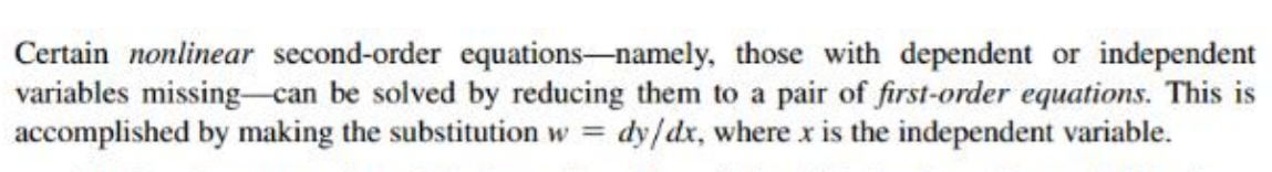Solved Certain nonlinear second-order equationsnamely, those | Chegg.com