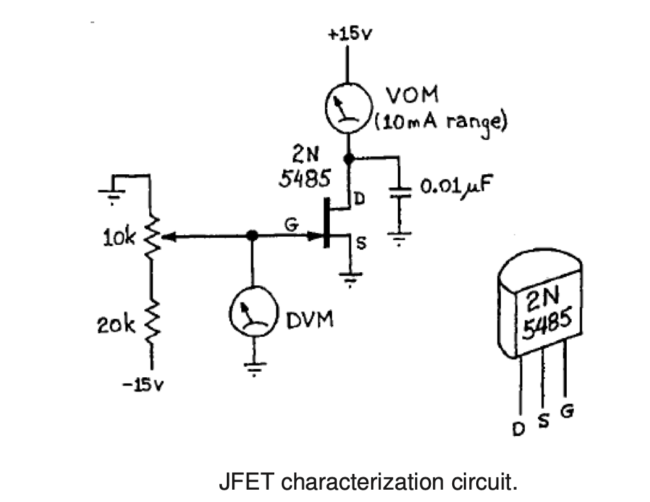 PS: JFT CHARACTERIZATION CIRCUIT a) Using MultiSIM | Chegg.com