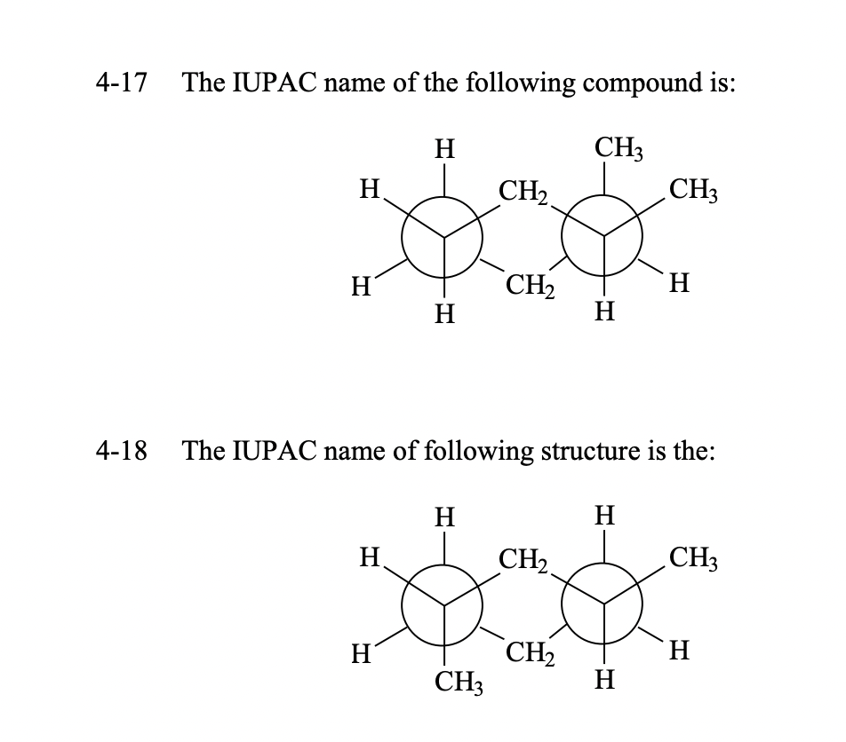 Solved Can you also explain how to number the Newman | Chegg.com