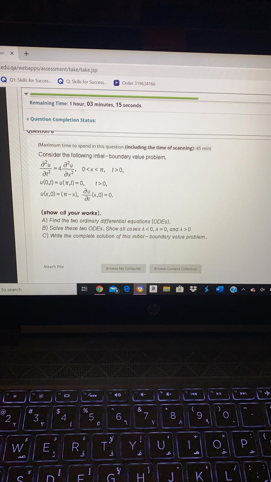 Solved TY er X + Ledu.ga/webapps/assessment/take/take.jsp | Chegg.com