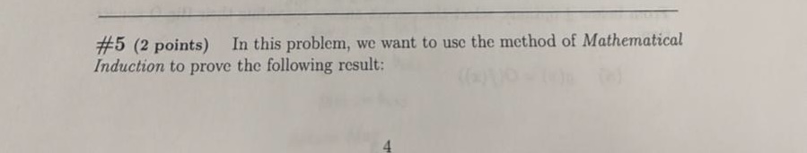 Solved \#5 (2 points) In this problem, we want to use the | Chegg.com