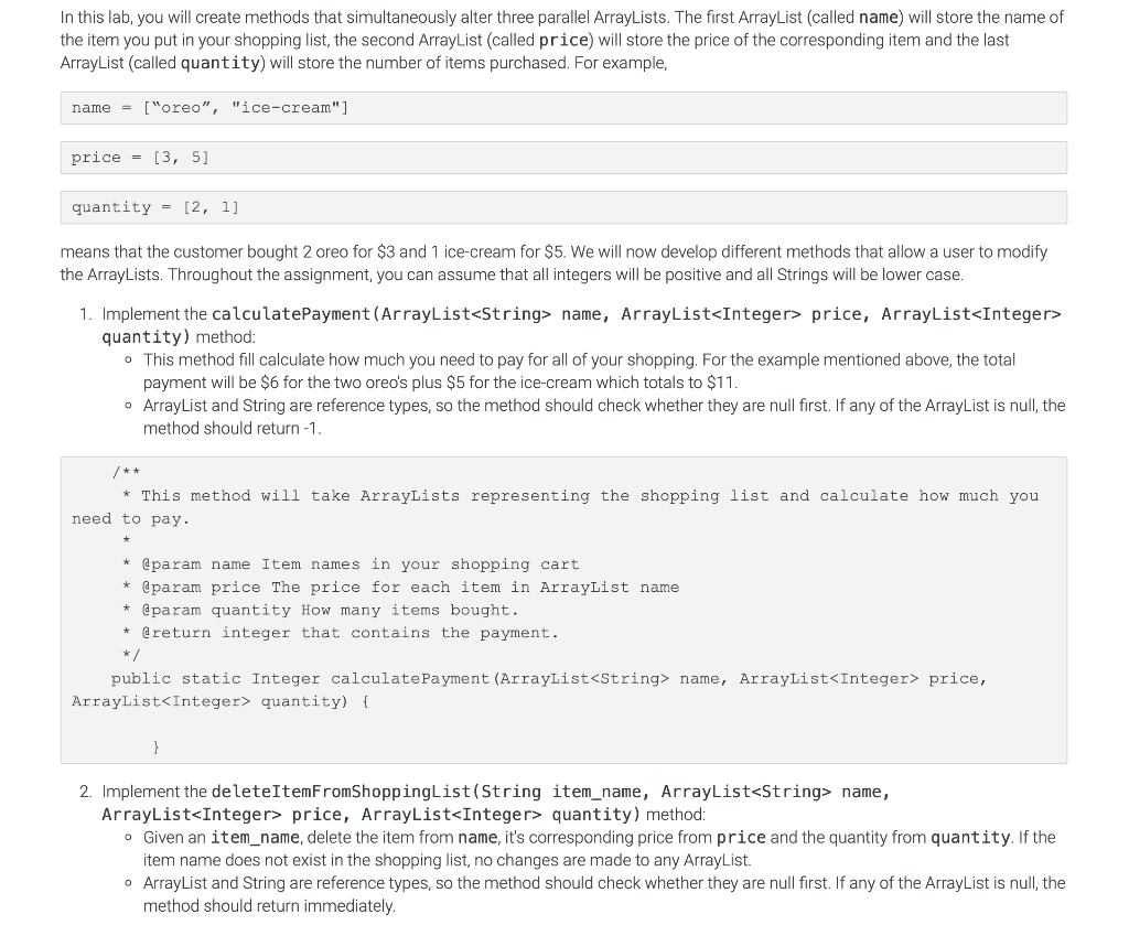 Solved In this lab, you will create methods that | Chegg.com