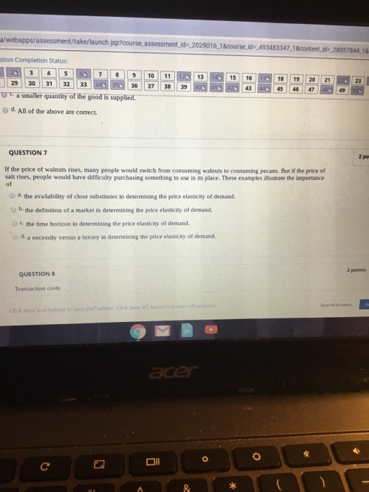 Solved a/webapps/assessment/take/launch | Chegg.com