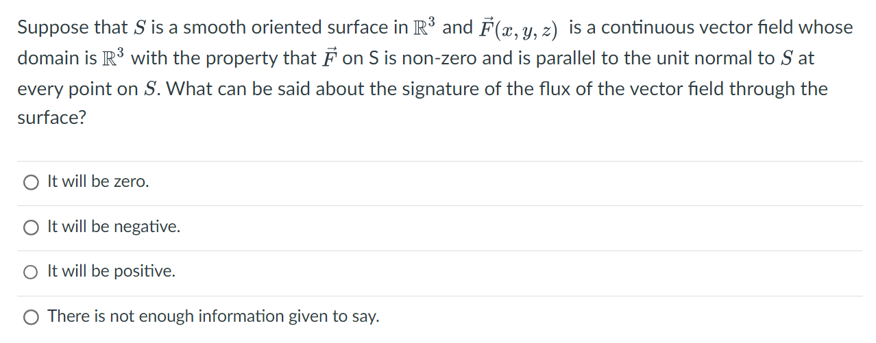 Solved Suppose that \\( S \\) is a smooth oriented surface | Chegg.com