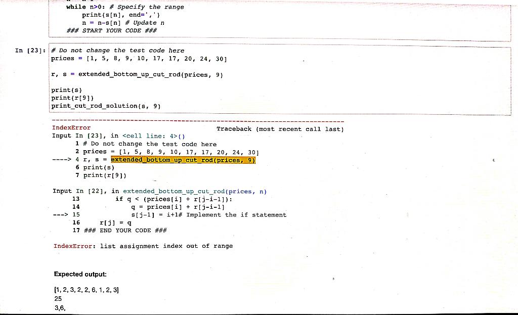 Solved Task 4: Print the optimal way to cut Points: 3 | Chegg.com