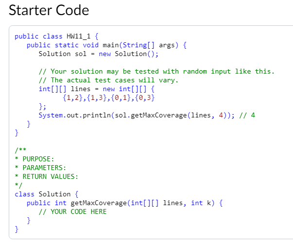 Solved CODE MUST BE IN JAVA AND WE NEED TO CREATE A CUSTOM | Chegg.com