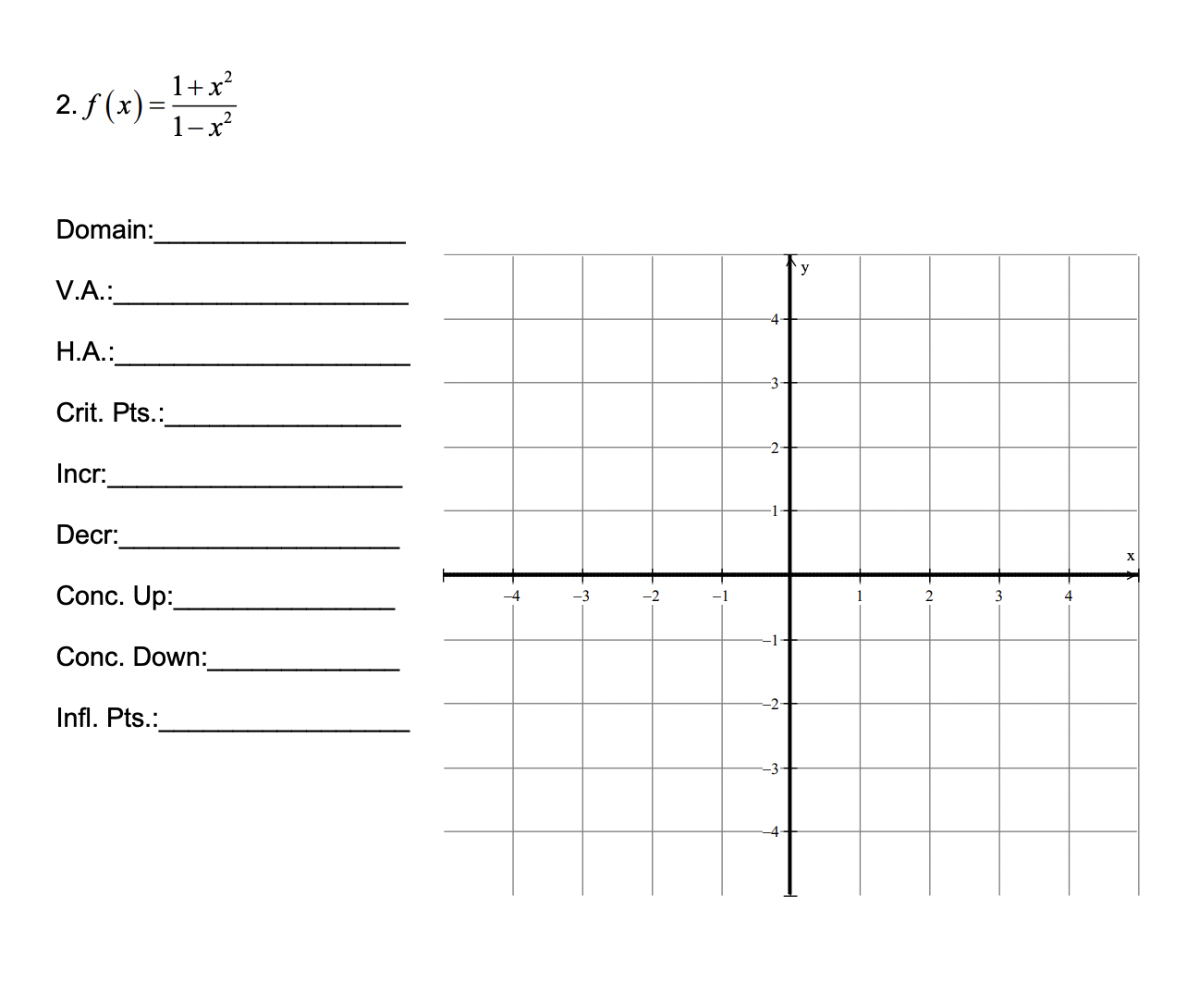 Solved Find The Critical Points Intervals Of Increase And Chegg