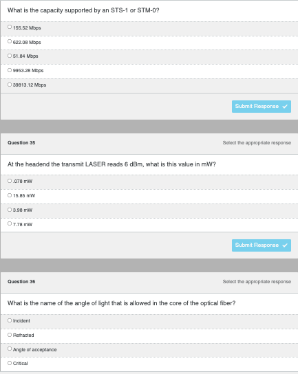 Solved What is the capacity supported by an STS-1 or STM-0? | Chegg.com