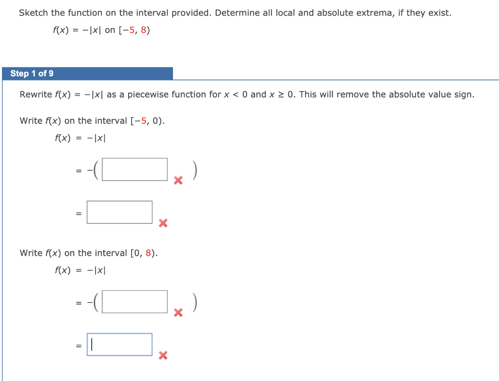 Solved Sketch the function on the interval provided. | Chegg.com