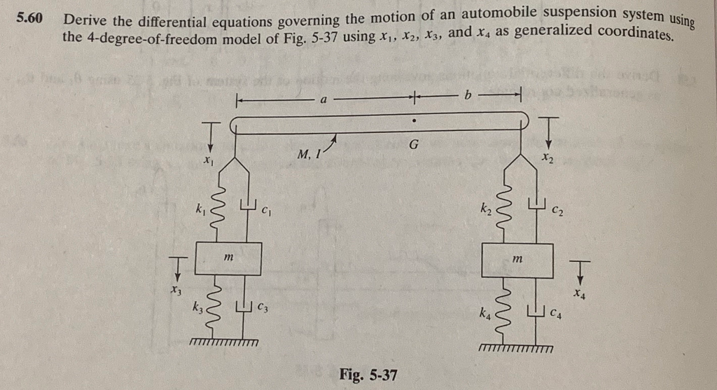 Solved Mechanical Vibrations Problem | Chegg.com
