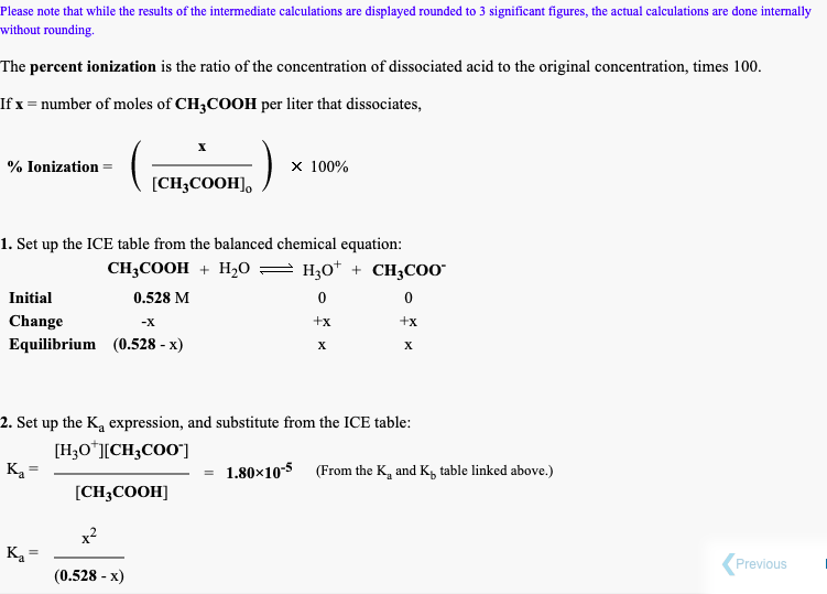 Solved Calculate the percent ionization of a 0.372 M | Chegg.com