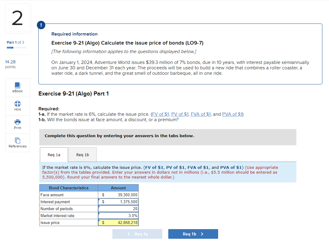 Solved Required information Exercise 9-21 (Algo) Calculate | Chegg.com