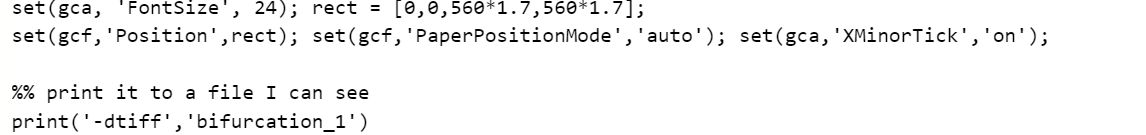 Solved Use Matlab make a bifurcation diagram like Figure | Chegg.com