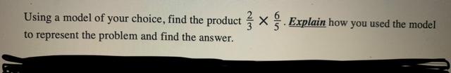 Solved Using a model of your choice, find the product į x | Chegg.com