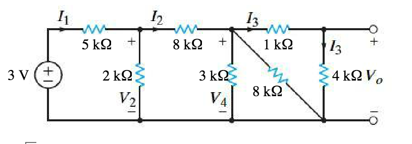 Solved Chapter 5, Problem 5.004 Find Vo in the network | Chegg.com