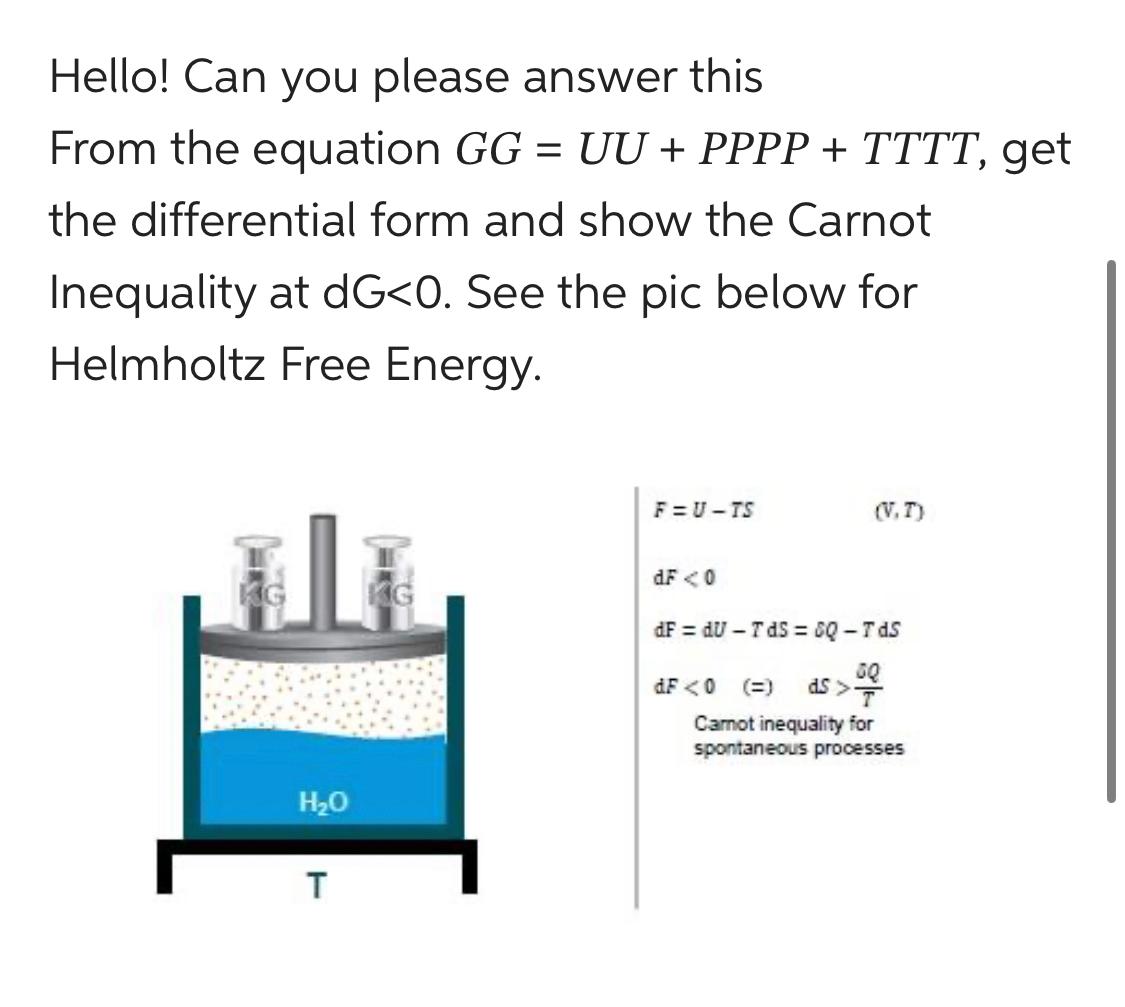 Solved Hello! Can you please answer this From the equation | Chegg.com